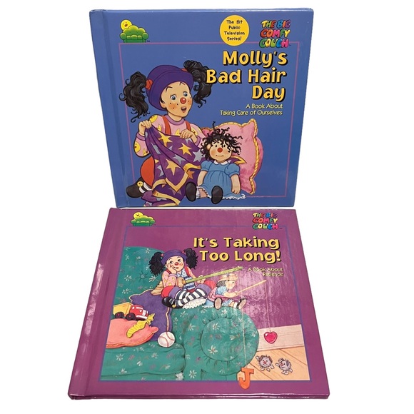 Big Comfy Couch | Other | The Big Comfy Couch Hard Cover Books Lot Of 2 ...
